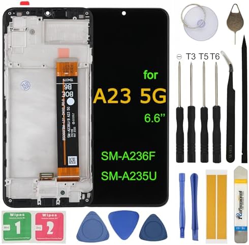 Amazon.com: LCD Screen Replacement for Samsung Galaxy A23 5G SM-A236F ...