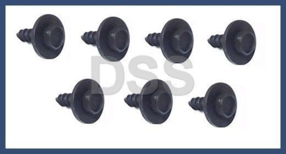 Amazon.com: Set of 7 New Genuine BMW Rear Bumper Guide Hex Bolt ...