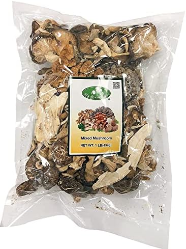 Amazon.com: Mushroom House Dried Mushrooms, Mixed, 1 Pound : Grocery ...