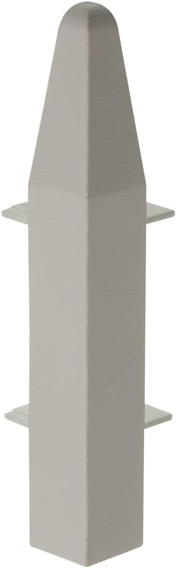 White Plastic UPVC Trim 90mm x 5 Metres, Plastic Edging Trim for Fascia ...