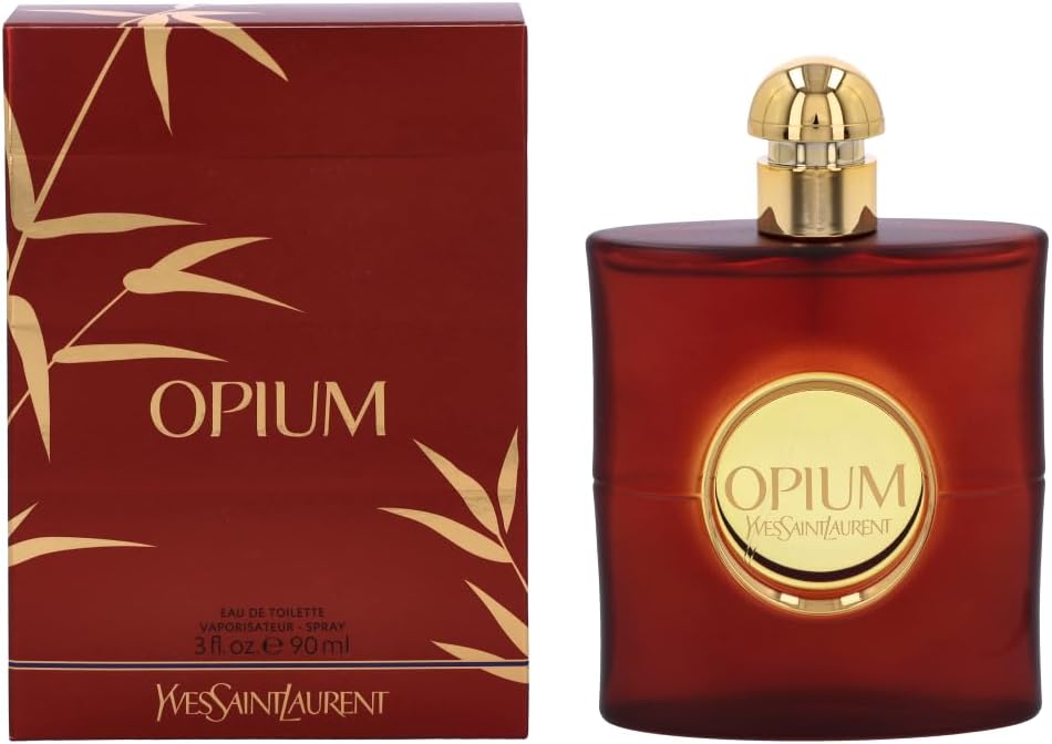 Amazon.com : Yves Saint Laurent OPIUM 3.0 oz EDT Spray NEW in Box for ...