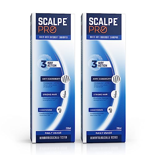Scalpe Pro Anti dandruff Shampoo 200ml x Pack of 2 - Price History