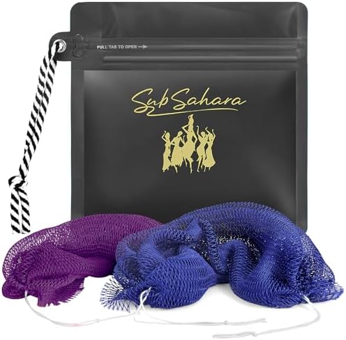 Amazon.com: AFRIKI African Net Sponge, Authentic African Exfoliating ...