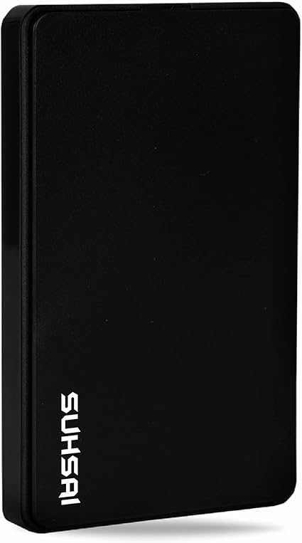 SUHSAI External Hard Drive USB 2.0 Hard Disk Storage and Backup ...