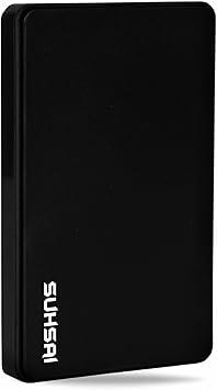SUHSAI External Hard Drive USB 2.0 Hard Disk Storage and Backup ...