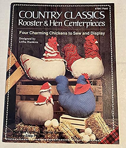 COUNTRY CLASSICS / ROOSTER & HEN CENTERPIECES #7641 PLAID: LETHA ...