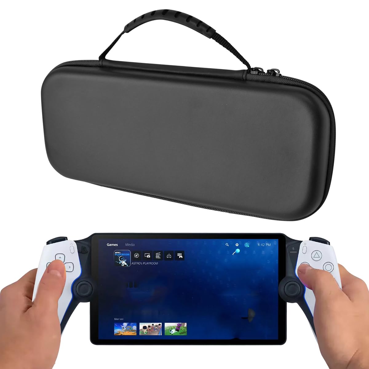Amazon.com: ZLiT for PlayStation Portal Carrying Case,Hard Shell ...