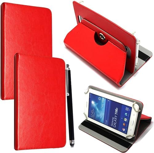 7inch Tablet Case - Universal PU Leather Stand Folio Case Cover for All ...