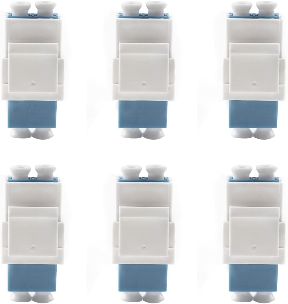 Amazon.com: Cable Matters 5-Pack LC UPC Duplex Fiber Optic Keystone ...