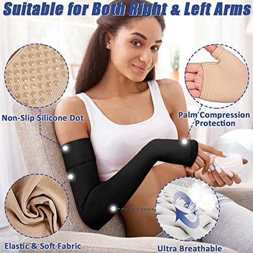beister Lymphedema MedicalCompressionArmSleevewithGauntlet for Men ...