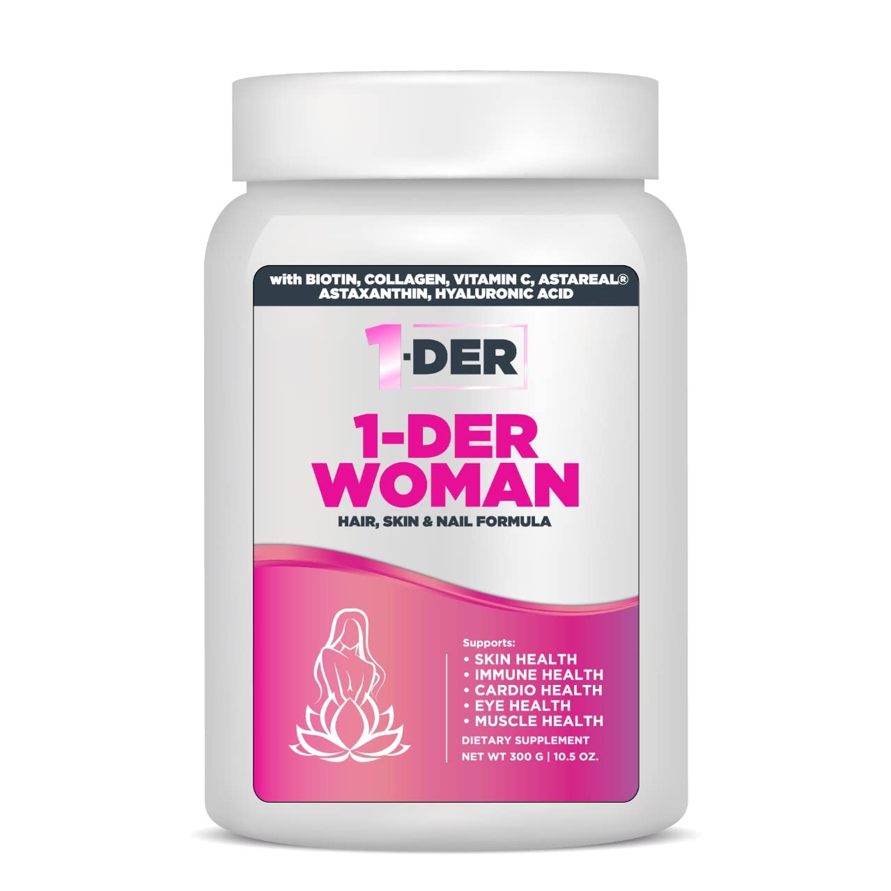 Buy 1-DER Woman │ Multi Collagen Powder with Biotin, C, Astareal ...