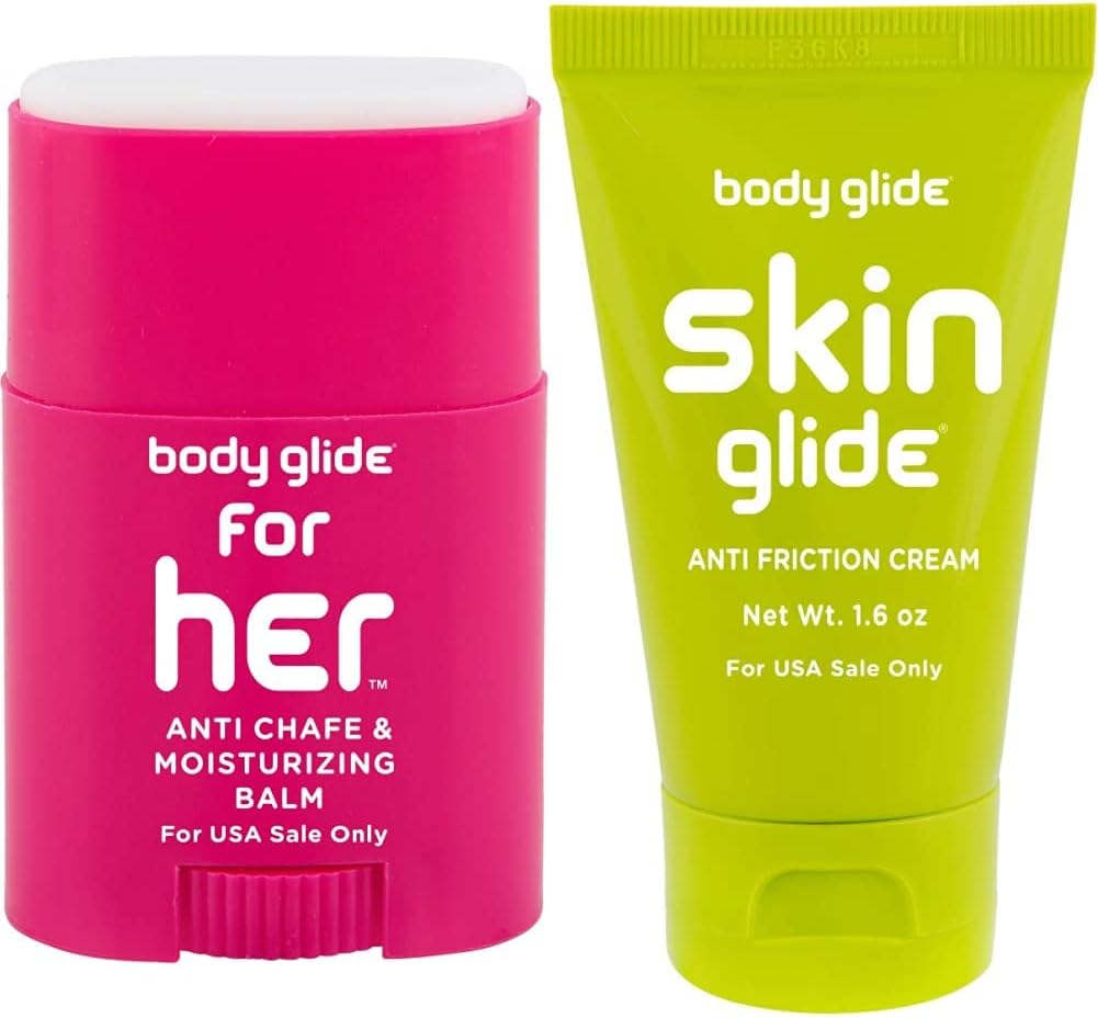 Amazon.com: BodyGlide Body Glide For Her Anti Chafe Balm (0.8oz) Skin ...