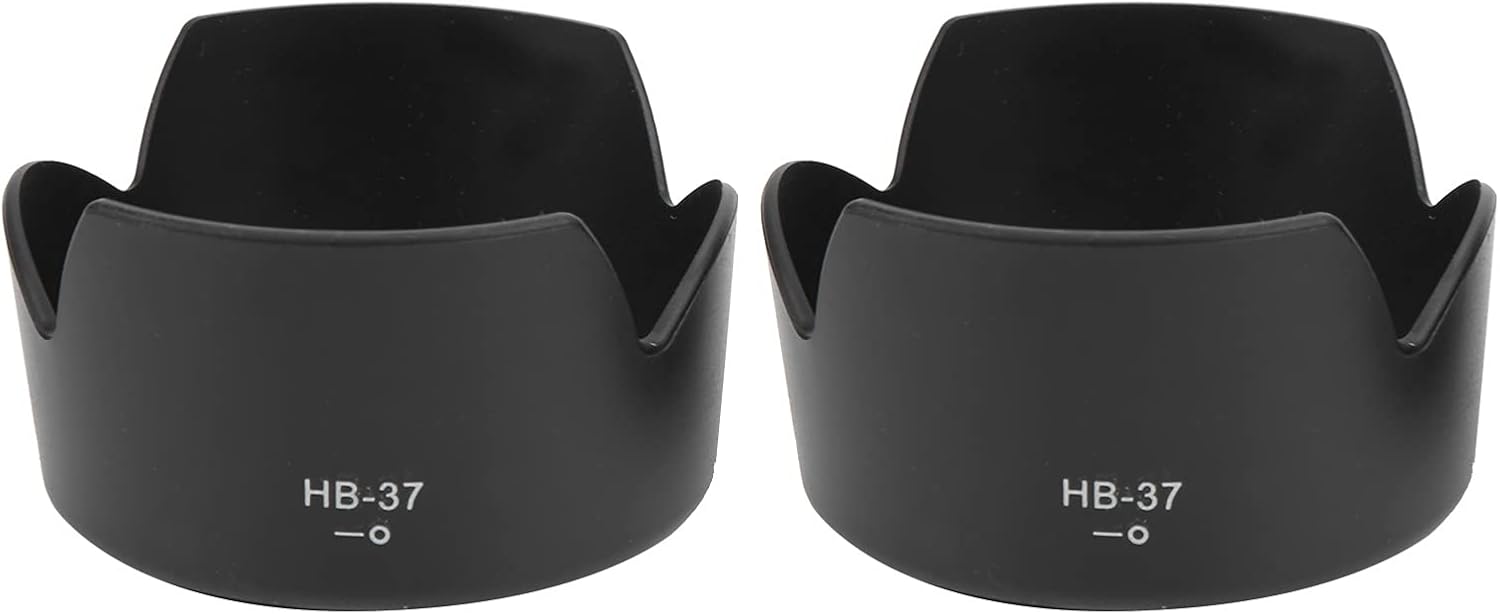Amazon | HB-37 レンズ フード 2 個、カメラ リバーシブル レンズ フード シェード プロテクター交換用 Nikkor 55‑200mm F/4‑5.6G VR II レンズ ...