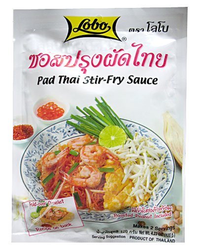 Amazon.com : Lobo Pad Thai Sauce Stir-Fry Sauce 120g for make Thai Food ...
