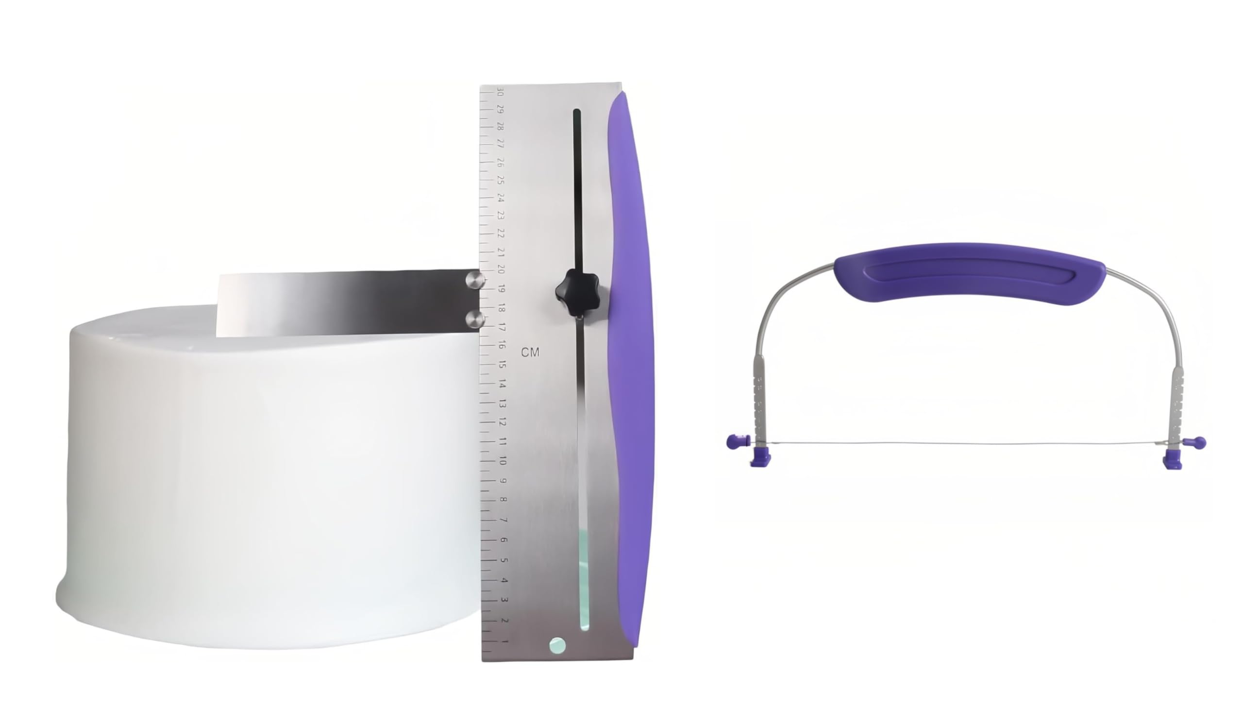 Amazon.com: Cake Scraper Smoother+Leveler Cutter: Home & Kitchen