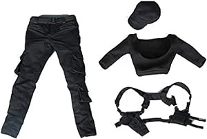 Amazon.co.jp: 1:6 Scale Women Female Gunners Tactics Cool Outfit Outfit ...