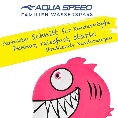 Aqua Speed Piranha Swimming Cap | Children | Funny Swimming Cap ...