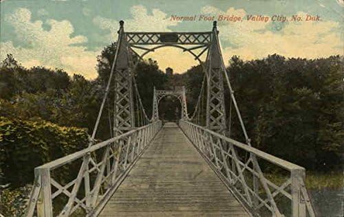 Normal Foot Bridge Valley City, North Dakota ND Original Antique ...