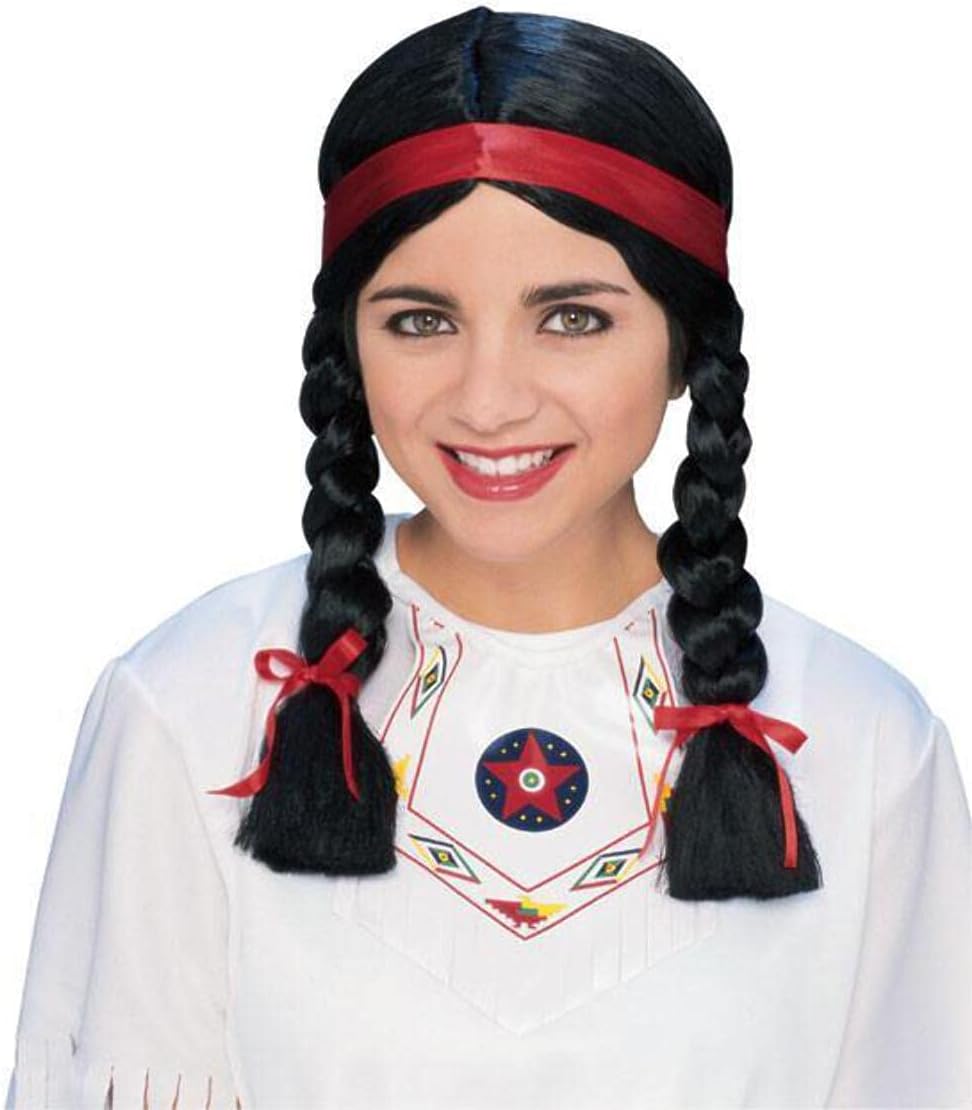 Amazon.com: Rubie's Native American Female Wig Costume Accessory Indian ...
