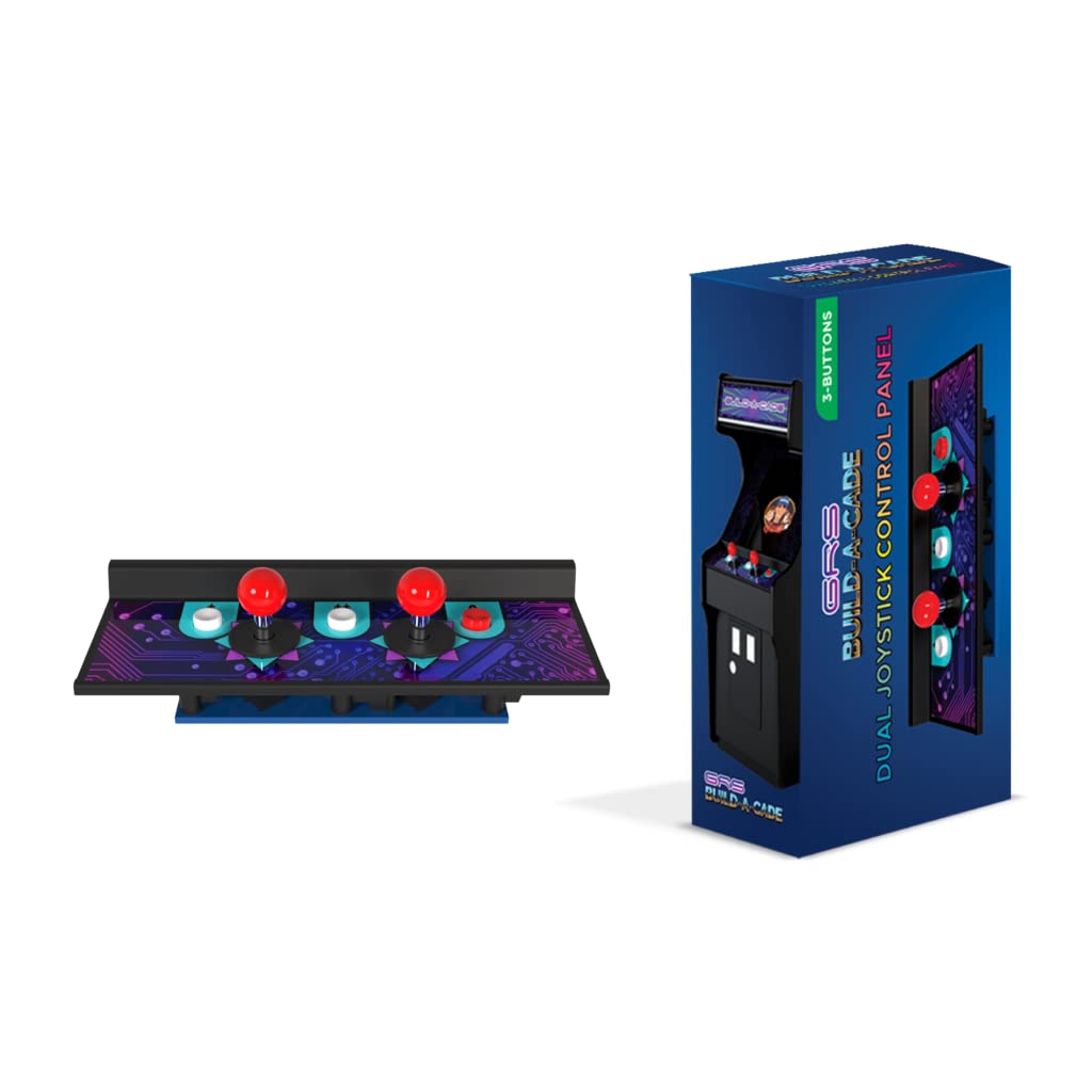 Amazon.com: GRS BUILD-A-CADE | Dual Joystick Control Panel : Video Games