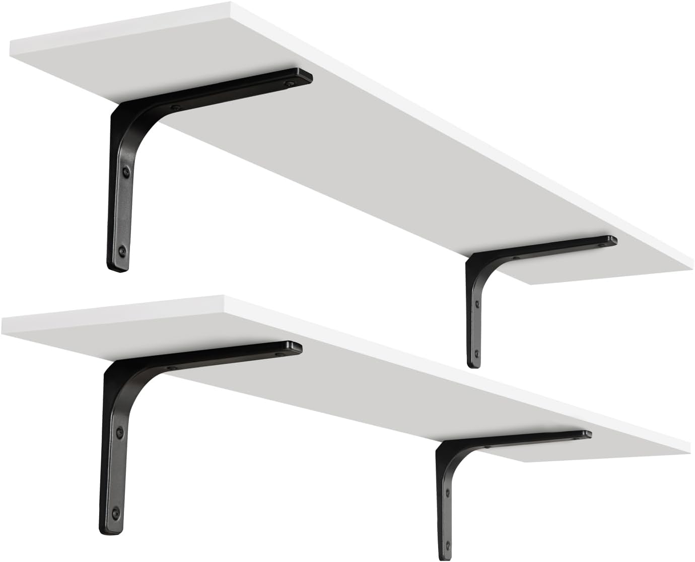 Amazon.com: DINZI LVJ Long Wall Shelves, 47.3Inch Wall Mounted Shelves ...