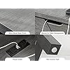 Amazon.com: Labcosi Modern Farmhouse Side Table, Narrow End Table with ...