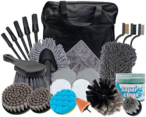 Amazon.com: Zamfinity 27 Piece Car Accessories Tool Set - Comprehensive Car Detailing Kit with ...