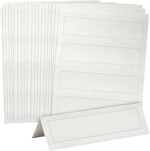 Amazon.com: Tent Cards - Tent Cards / Cards & Card Stock: Office Products