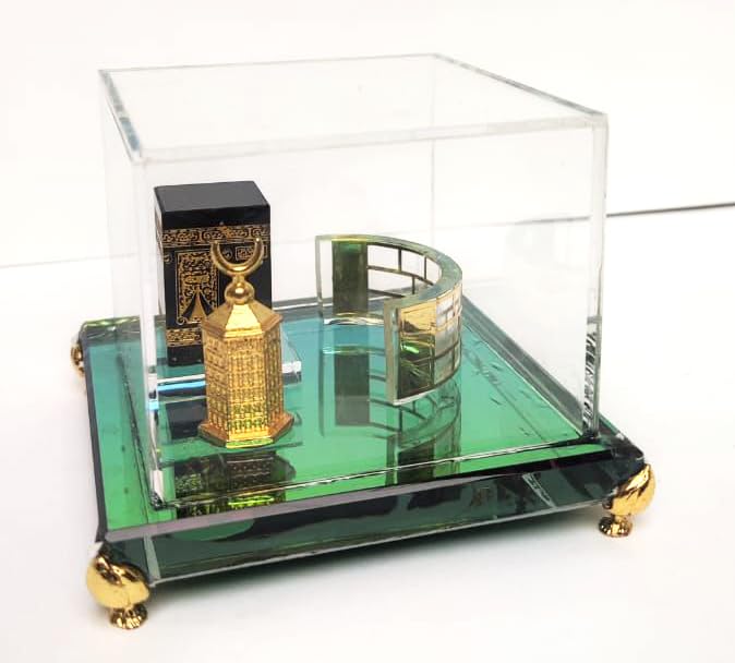 Crystal Mecca Showpiece for Eid Gift l Holy Gift l Home, Car & Office ...
