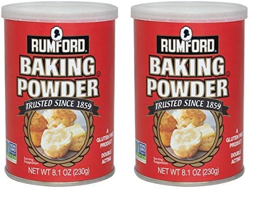 Amazon.com : Rumford, Double Action Baking Powder, 8.1 oz (Pack of 2 ...