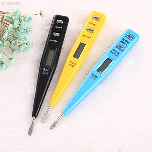 Generic 532E 5DE2 12V-250V AC/DC Electrical Tester Pen Probe Voltage ...