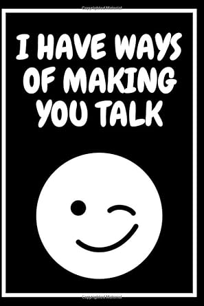 I Have Ways of Making You Talk: Speech Pathologist Journal : Amazon.in ...