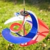 Amazon.com: In the Breeze 2478 — Red, White and Blue Poly Vortex Single ...