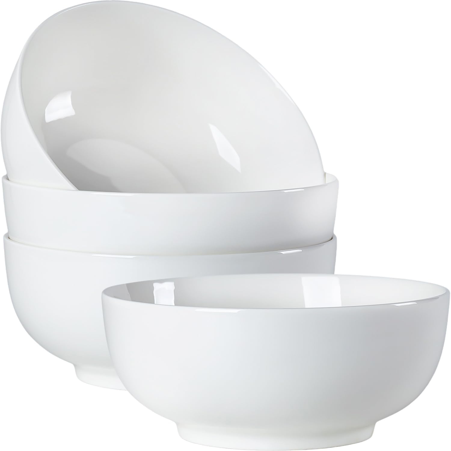 Amazon.com: 32 Ounce Large Cereal Bowls, Salad Bowls, Pasta Bowls, Soup ...