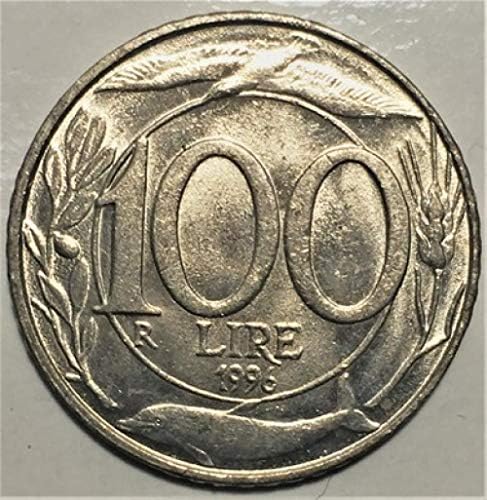 Moneda italiana de 100 liras 1996 – Yaxa Colombia