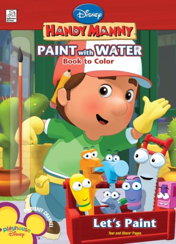 Disney Handy Manny Let's Paint: Neely, Scott: 9781403748997: Amazon.com ...