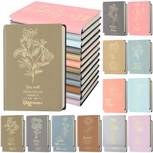 Amazon.com : Fullhawl 24 Pcs Thank You Appreciation Gifts for Women Teacher Mini Notebooks Bulk ...
