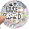 Amazon.com: Cute Pharmacist Stickers Pharmacy Sticker Pack 50PCS ...