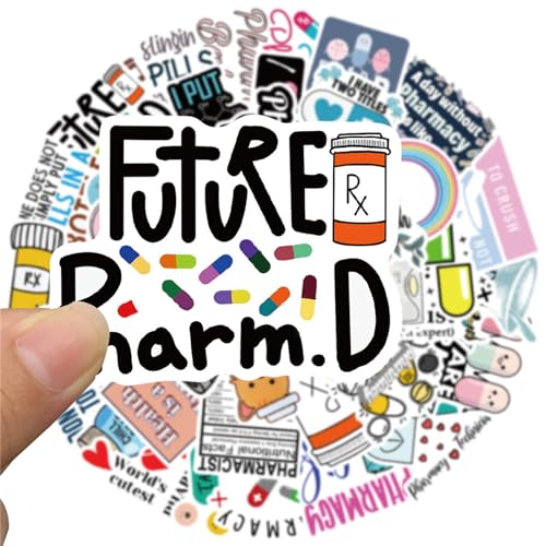 Snapklik.com : Cute Pharmacist Stickers Pharmacy Stickers Pack 50PCS ...