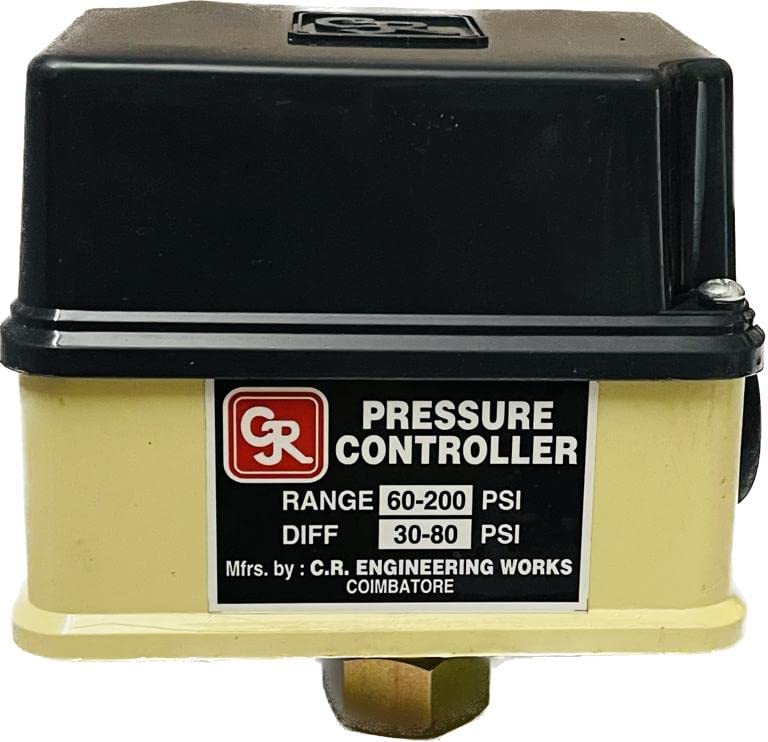 Ari Compressor Automatic Pressure Cut-Off Switch Range 60-200 PSI, Diff ...