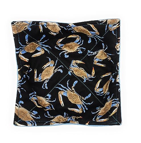 Amazon.com: Blue Crab Microwave Cozy Realistic Crustacean Reversible ...