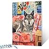 Amazon.com: Wolf Wilf Animal Sitting on Sofa Paint by Numbers Kits ...
