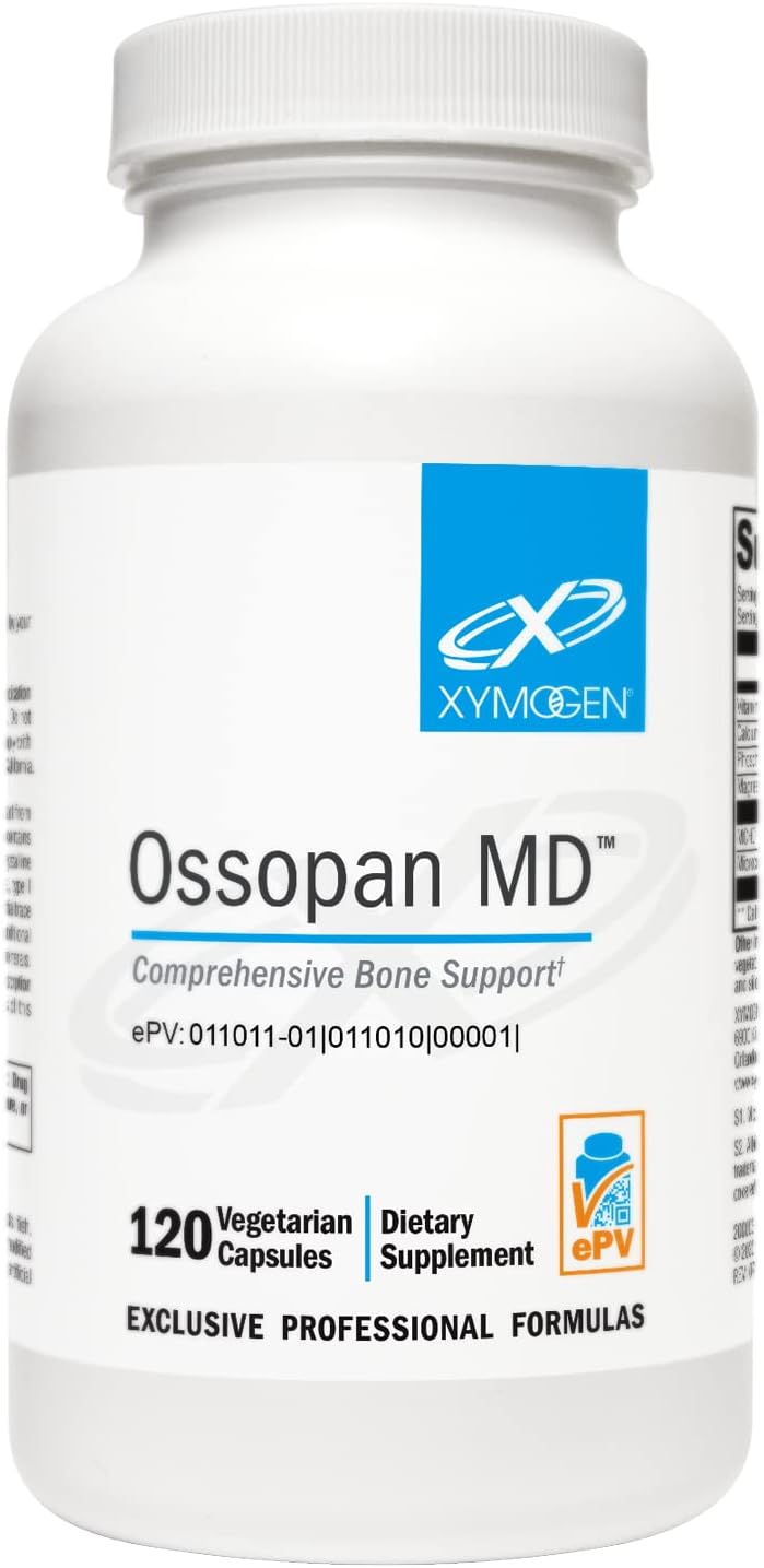 Amazon.com: XYMOGEN Ossopan MD - Supports Bone Strength + Bone Health - Calcium Supplement with ...