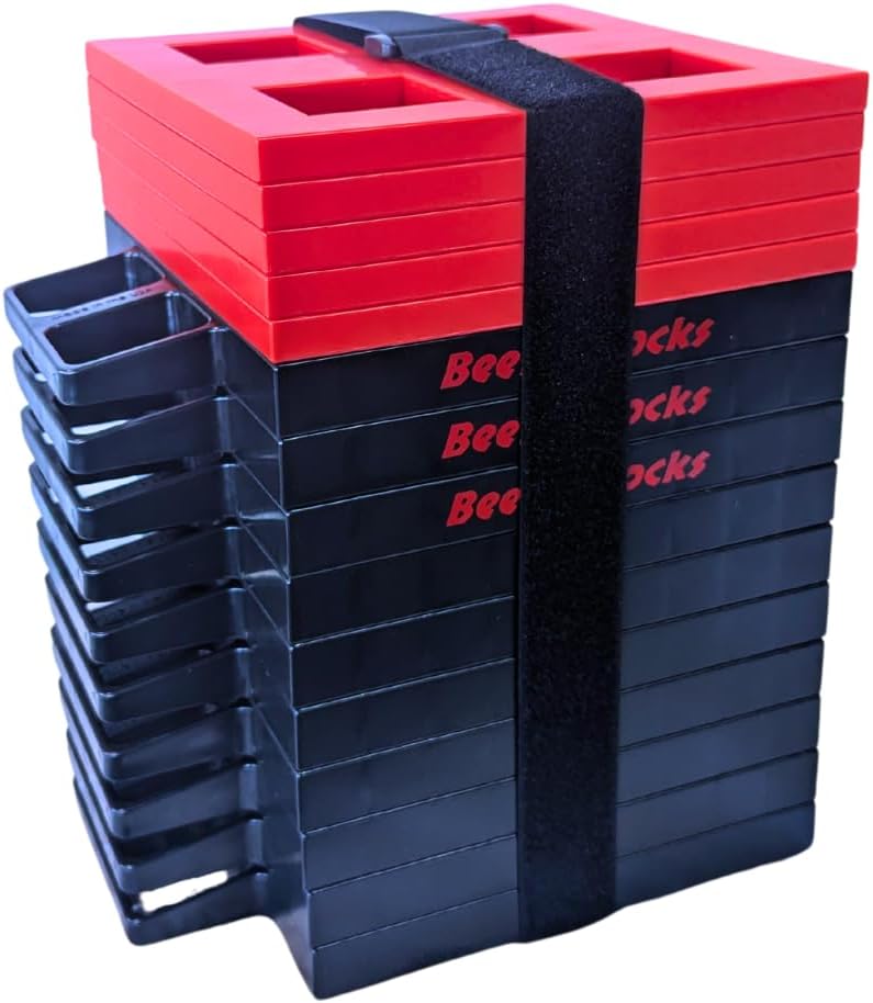 Amazon.com: Beefy Blocks 15-Pack Heavy-Duty Stackable Leveling Blocks ...