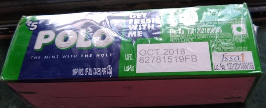 Nestlé Polo Mint Roll, 12 G (Count Of 23), 276 Grams : Amazon.in ...