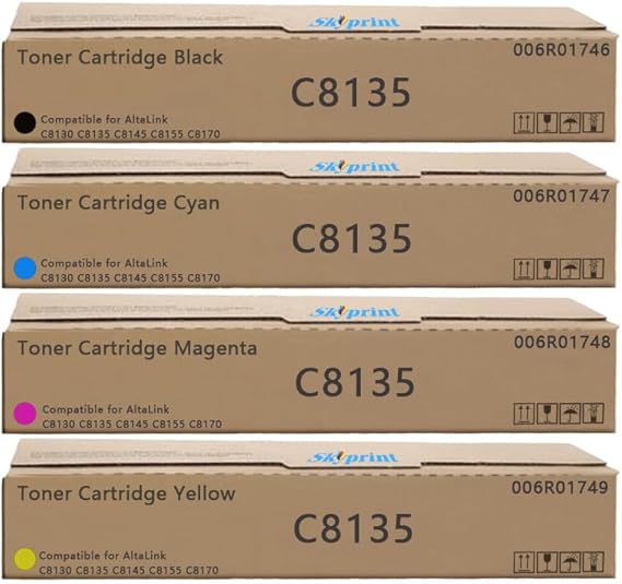 Amazon.com: High Yield Xerox AltaLink C8130 C8135 C8145 C8155 C8170 ...
