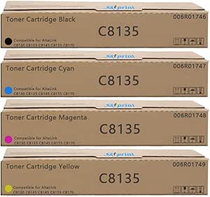 Amazon.com: High Yield Xerox AltaLink C8130 C8135 C8145 C8155 C8170 ...