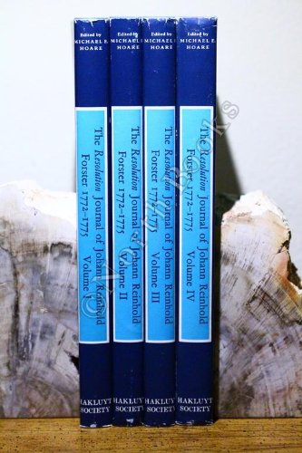 Amazon.com: The Resolution Journal of Johann Reinhold Forster 1772-1775 ...