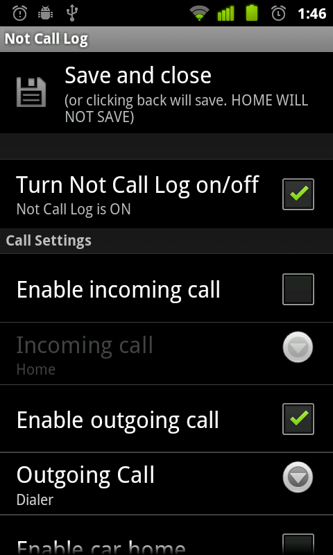 Not Call Log Free - App on Amazon Appstore
