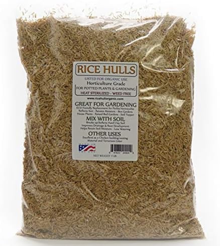 Amazon.com : Rice Hulls - Organic Use – 1.5lb Bag - House Plants ...